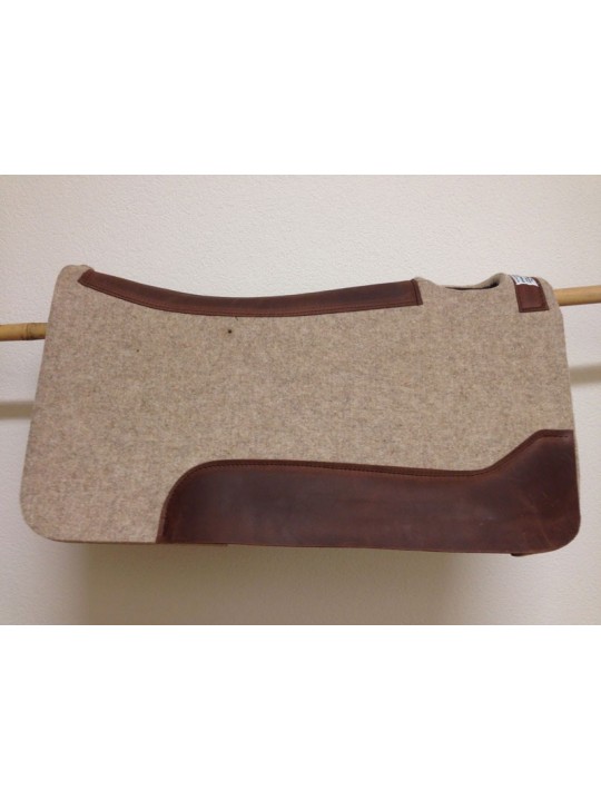 Diamond Wool Pads Western Felt Pad Contoured Cowboy Sattelpad Dicke 3/4 ...
