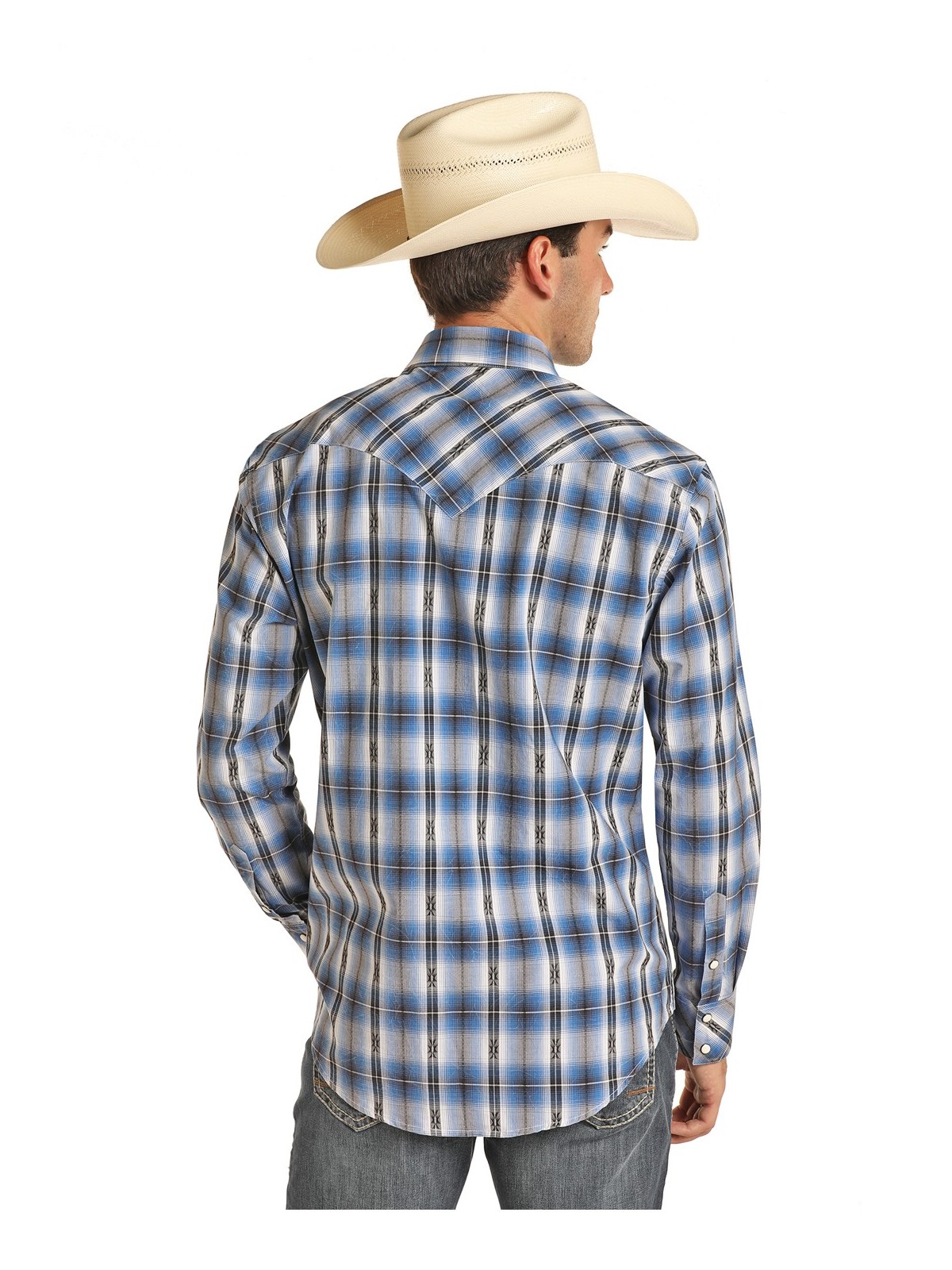 Western Shirt Dobby Plaid
