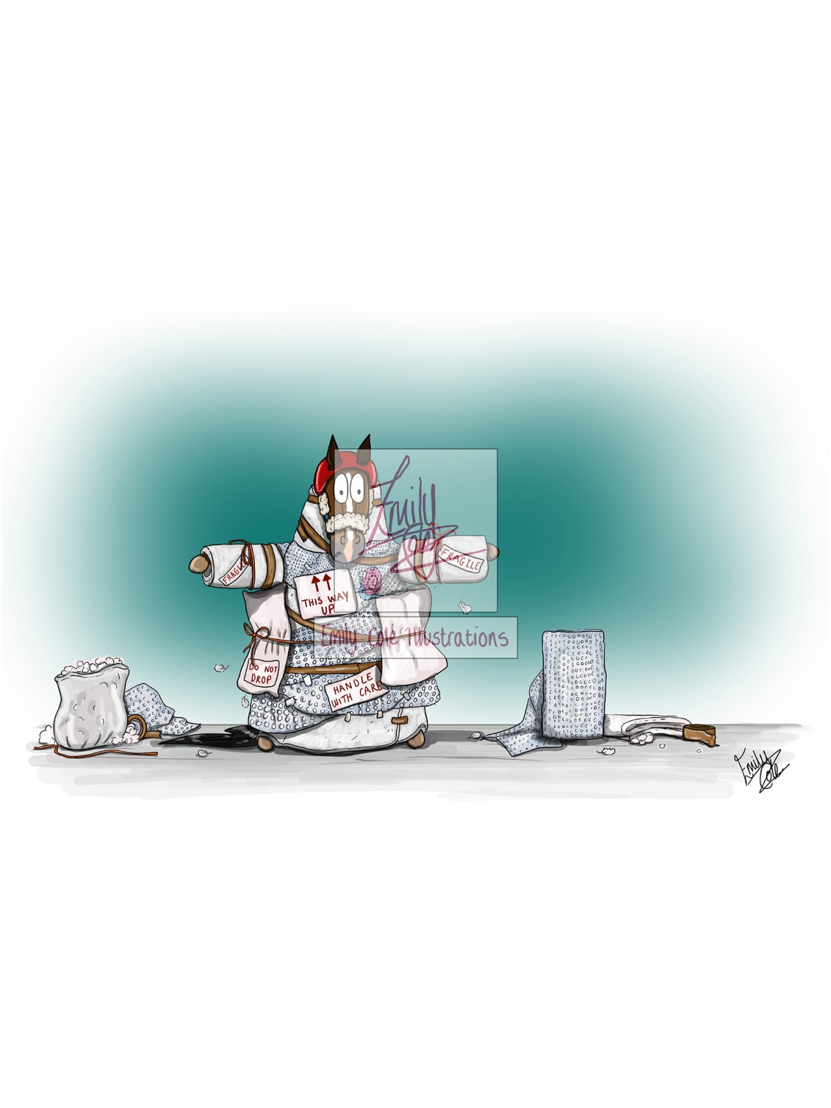 Greeting Card ‘Desperate times call for desperate measures’ | Emily ...